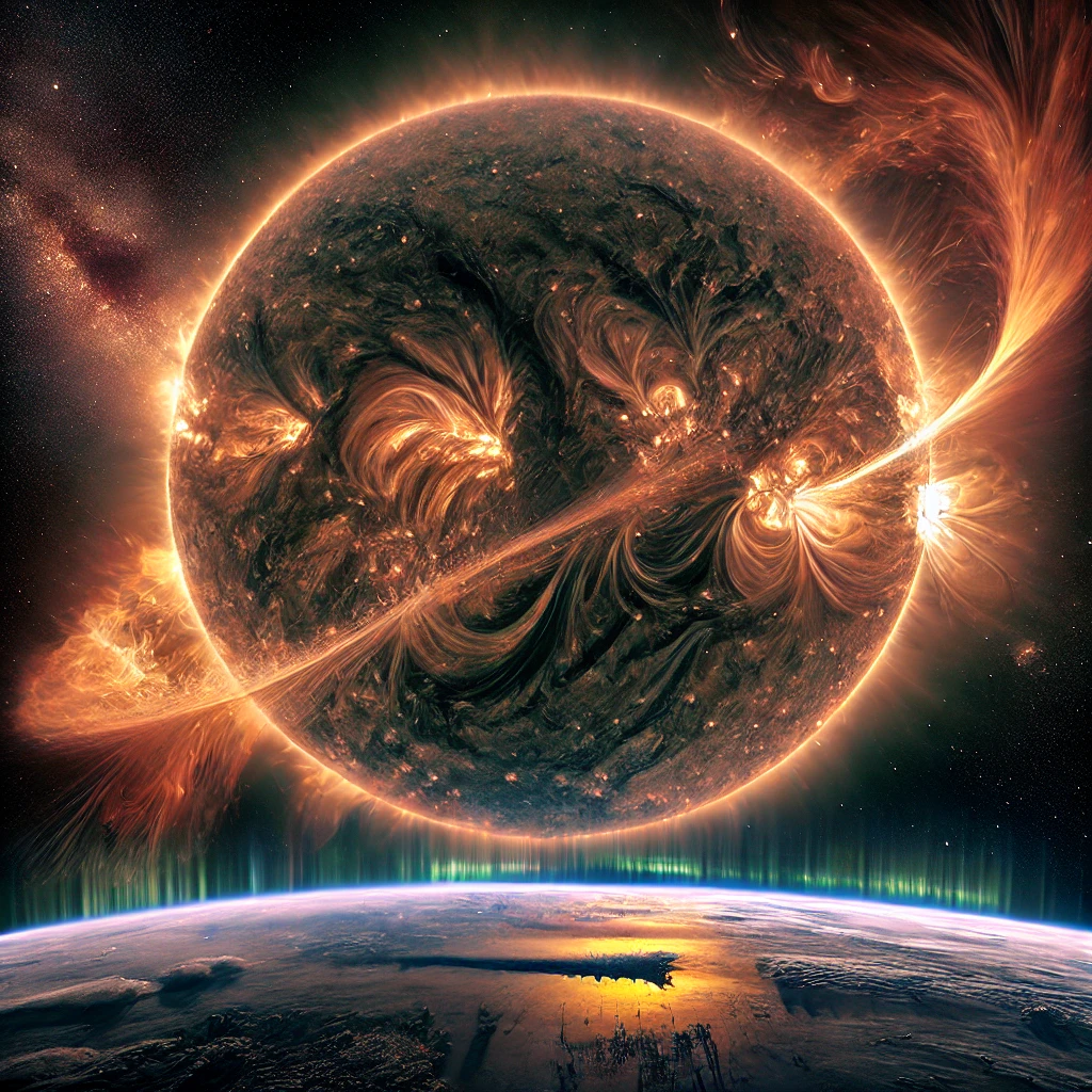 Solar Storm Alert: Two Large Coronal Holes Detected on Sun ...