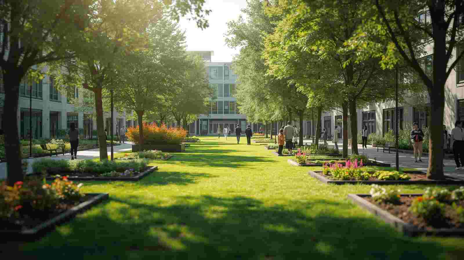 How Green Spaces on Campus Build Community - Sustainable Note